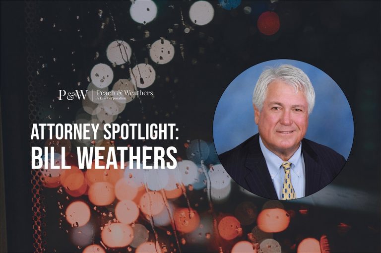 Spotlight: Attorney Bill Weathers - Peach & Weathers